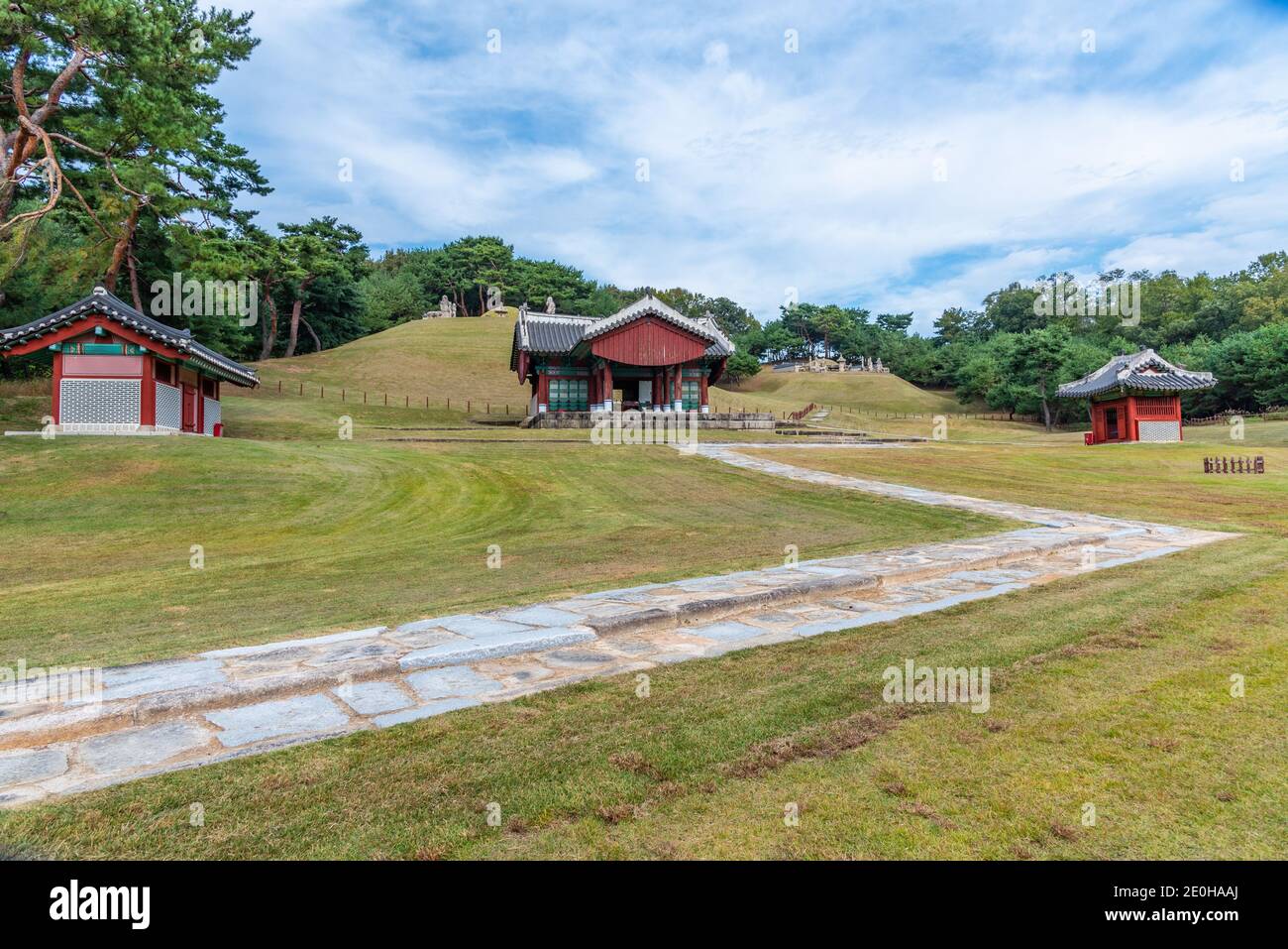 Donggureung royal tomb complex near Seoul, Republic of Korea Stock ...