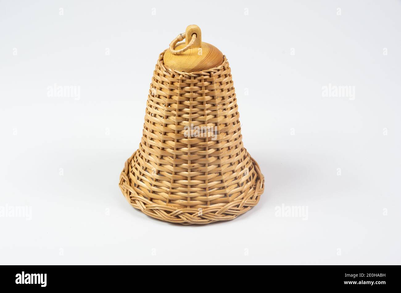 Christmas bells made by the master's hands, wicker with wicker, good ...