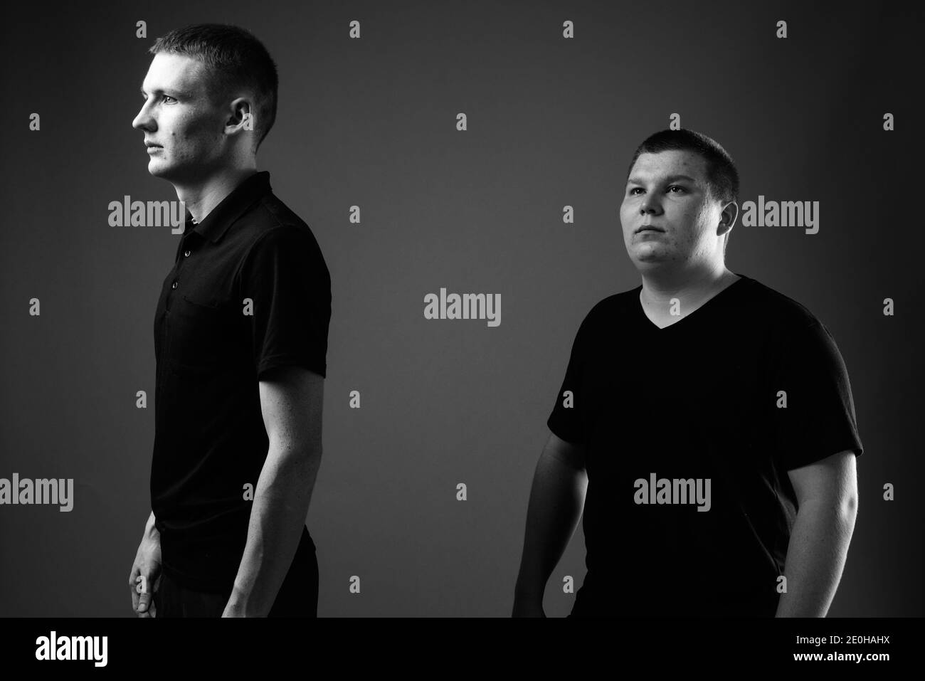 Two Fat Young Men High Resolution Stock Photography and Images - Alamy