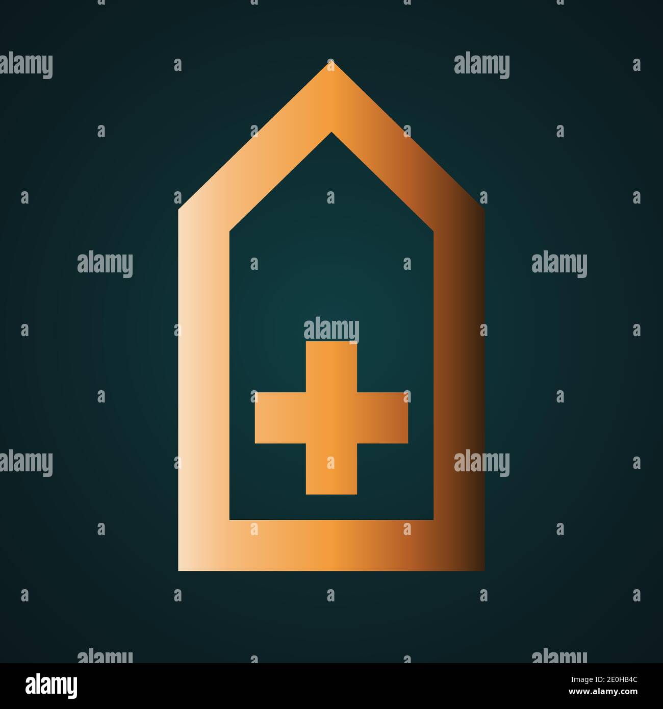 Gold ambulance label hi-res stock photography and images - Alamy