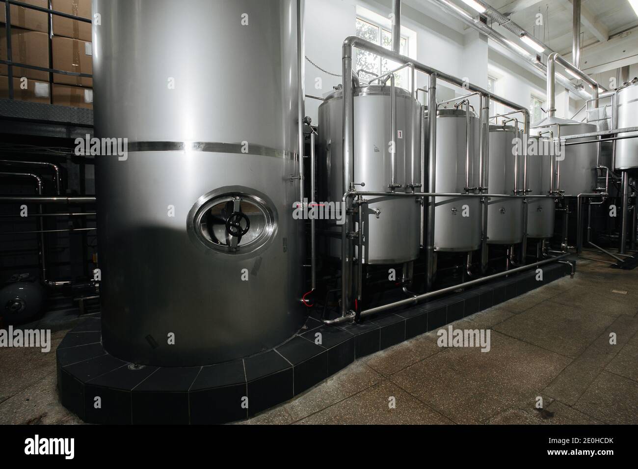 Modern brewery and equipment machinery tools for alcohol production ...