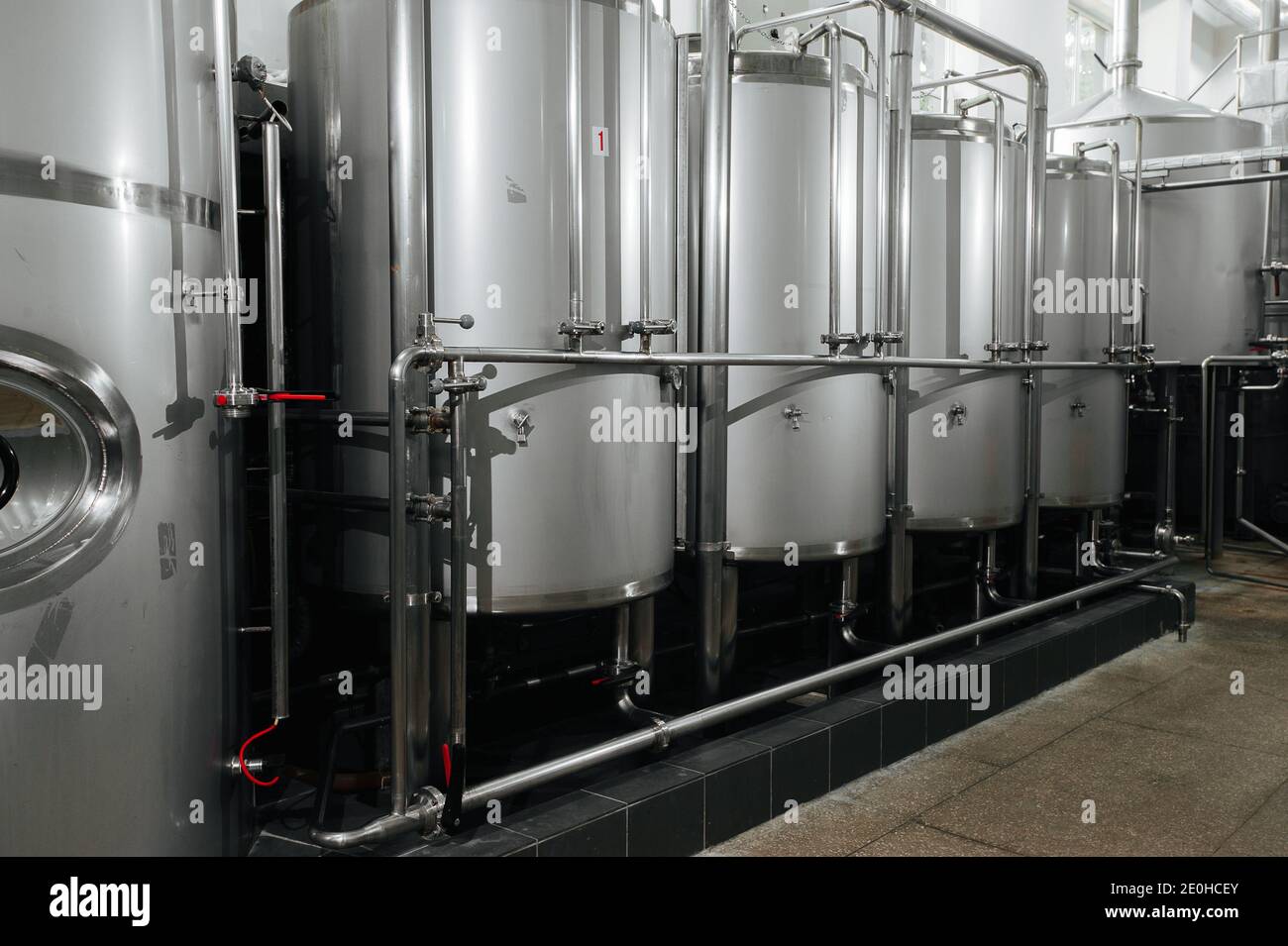 Modern brewery and equipment machinery tools for alcohol production ...