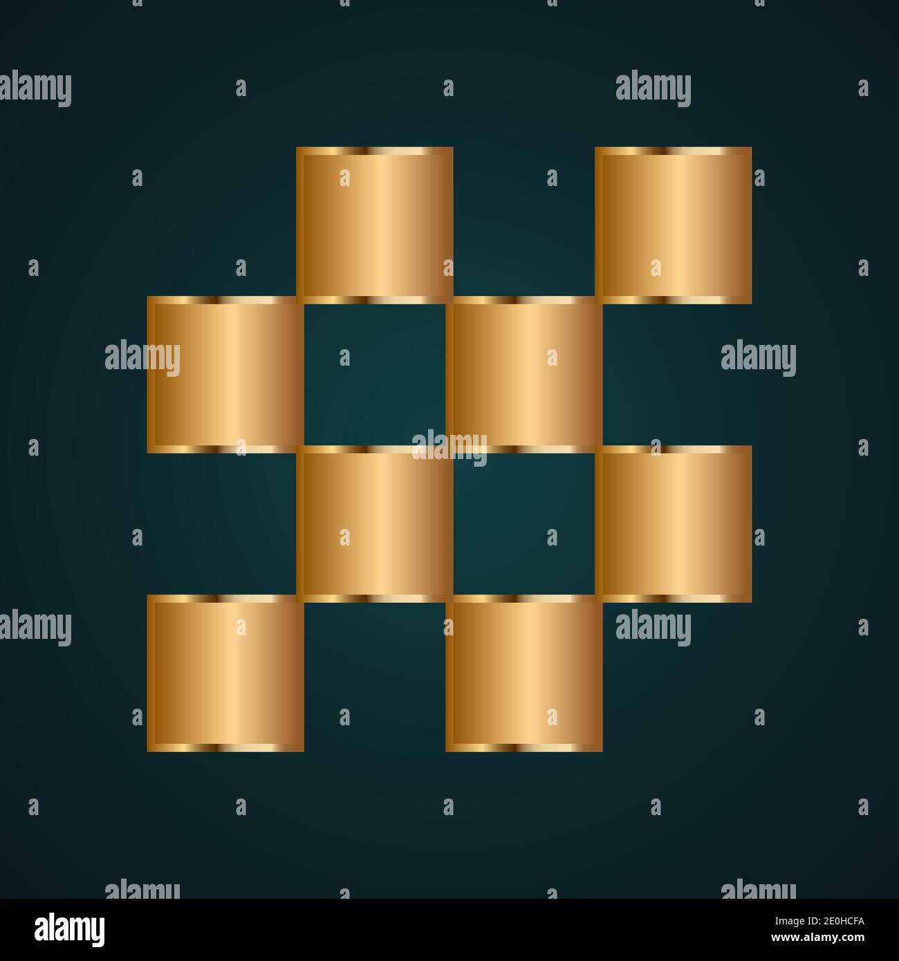 Gold chess board vector vectors hi-res stock photography and images - Alamy