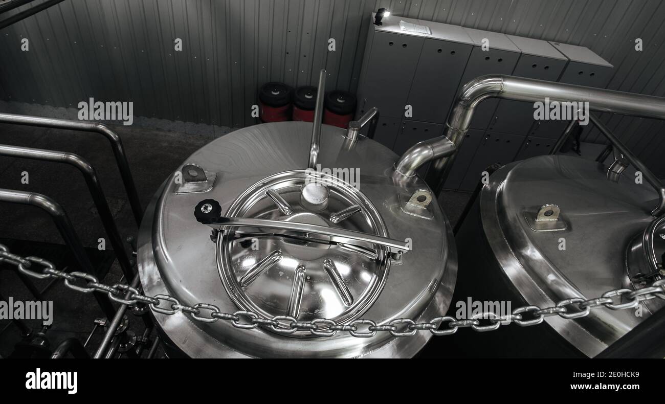 Modern brewery and equipment machinery tools for alcohol production ...
