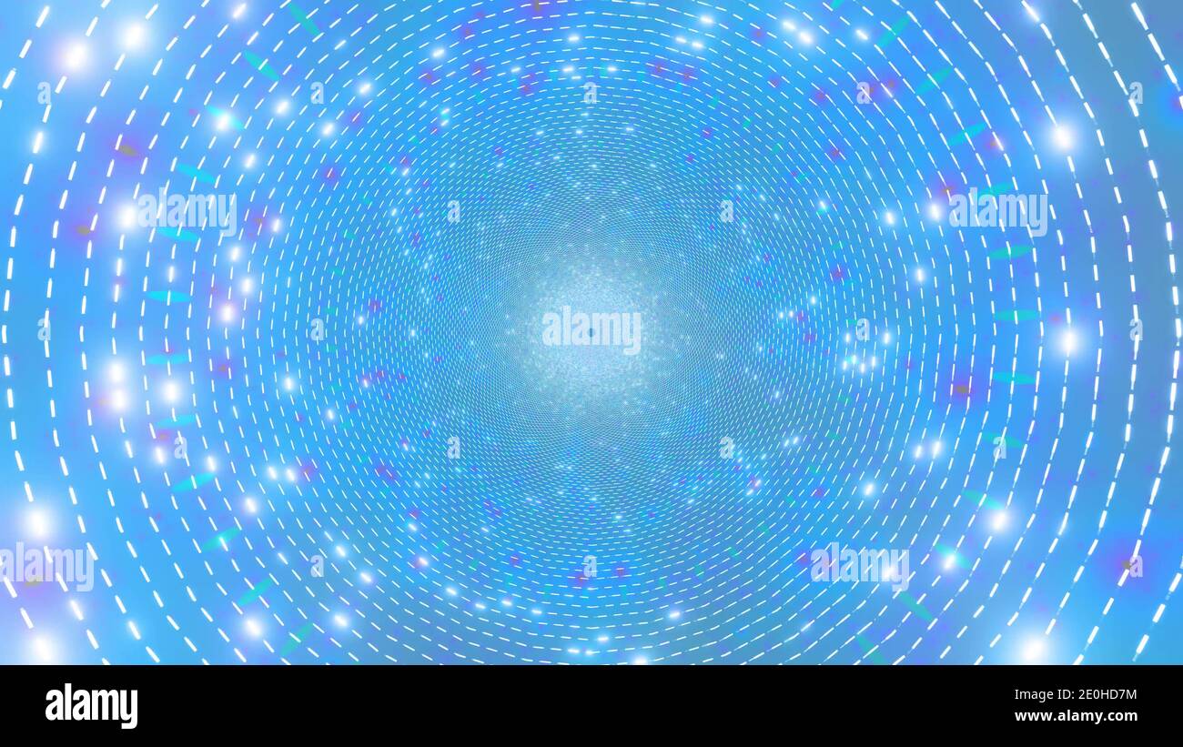 Abstract blue glowing pattern design tunnel background wallpaper design ...