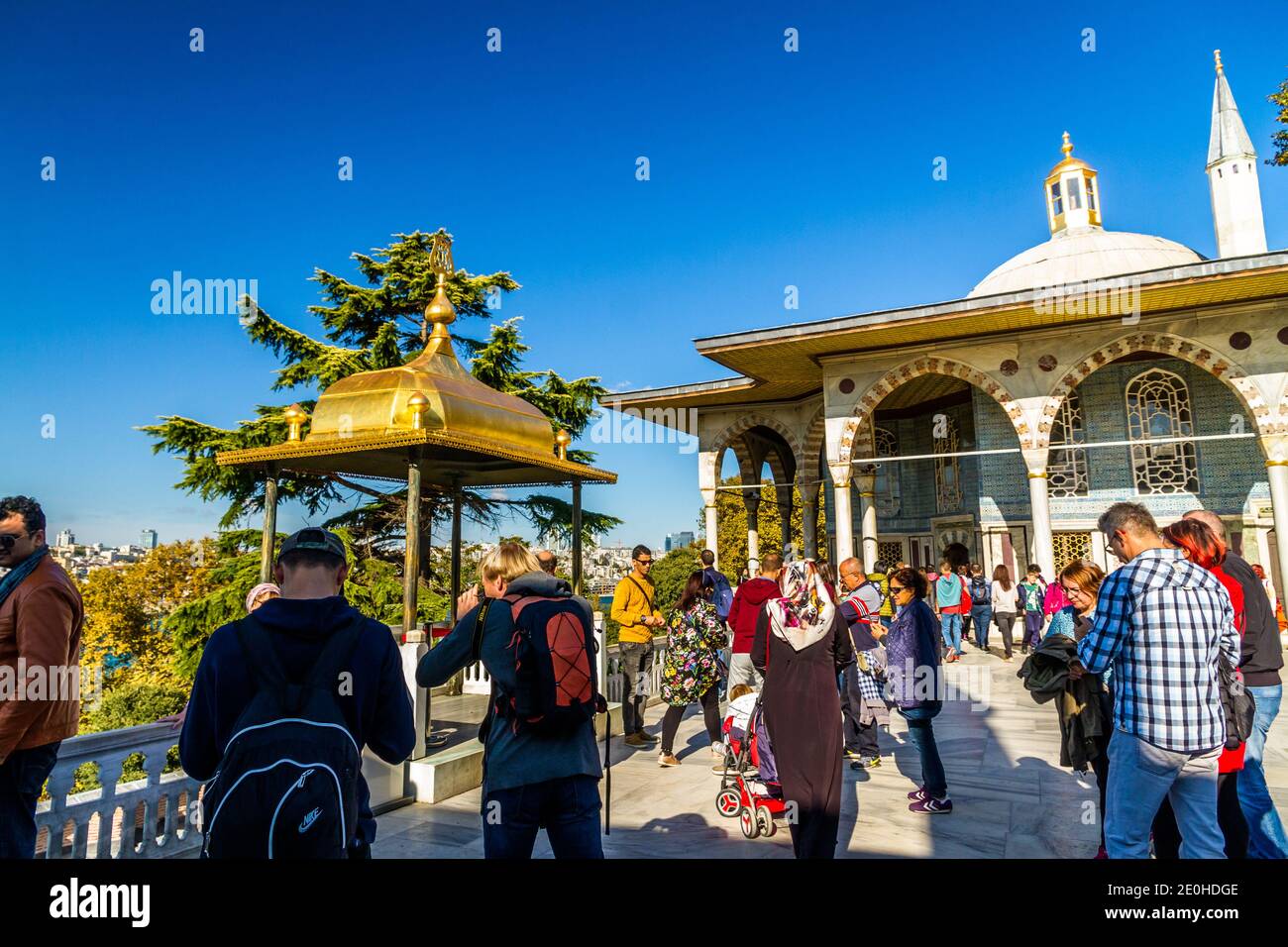 Topkapi palace terrace istanbul turkey hi-res stock photography and ...