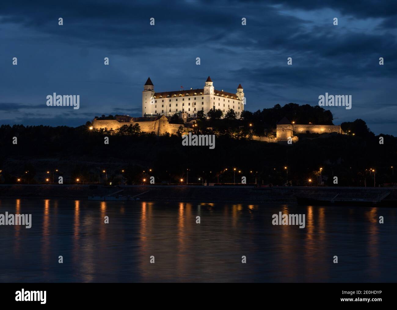 Bratislava castle slovakia fortress tower landmark history museum old ...