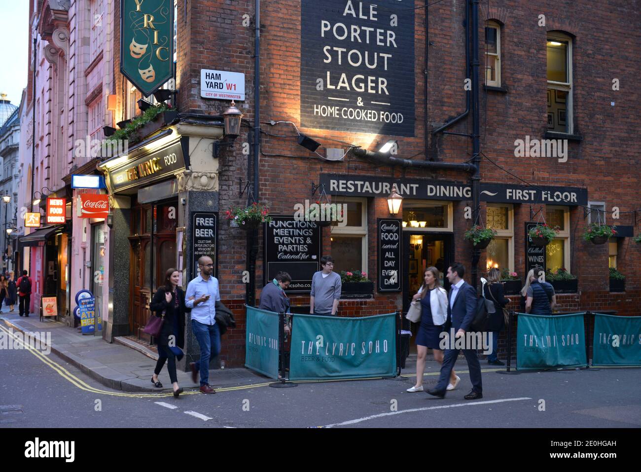 The yard soho hi-res stock photography and images - Alamy