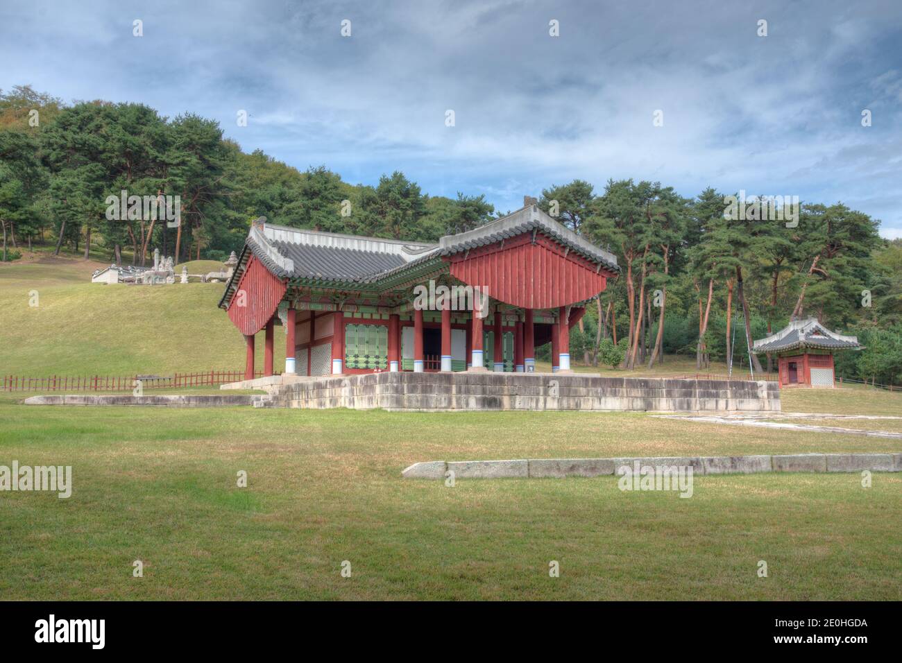 Donggureung royal tomb complex near Seoul, Republic of Korea Stock ...