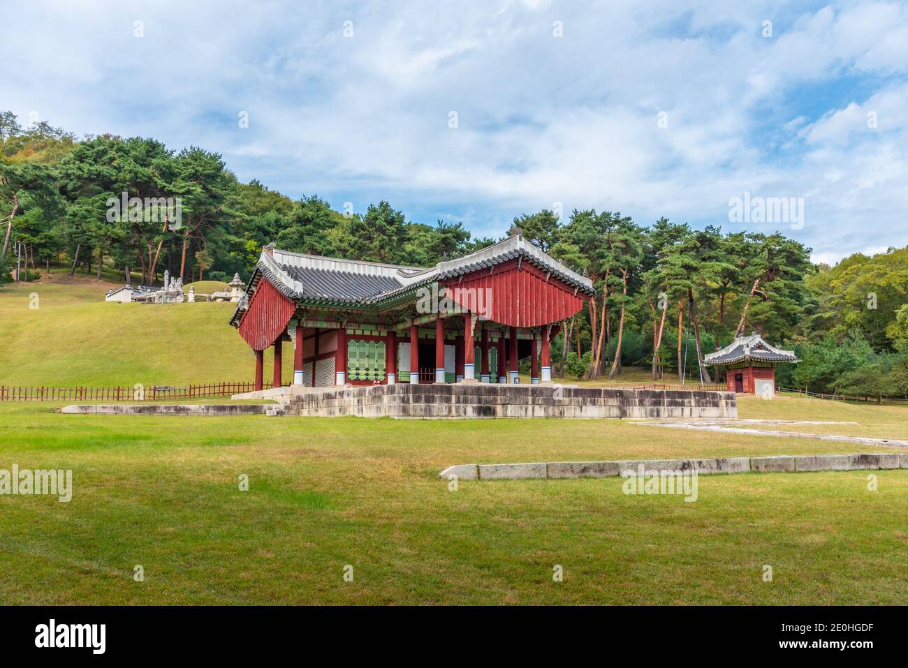 Donggureung royal tomb complex near Seoul, Republic of Korea Stock ...