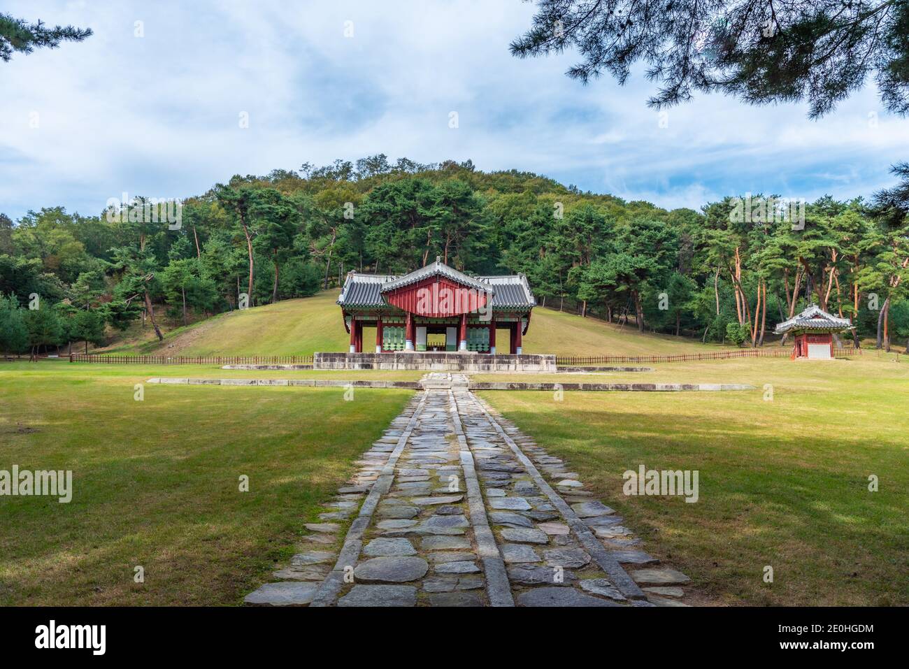 Donggureung royal tomb complex near Seoul, Republic of Korea Stock ...