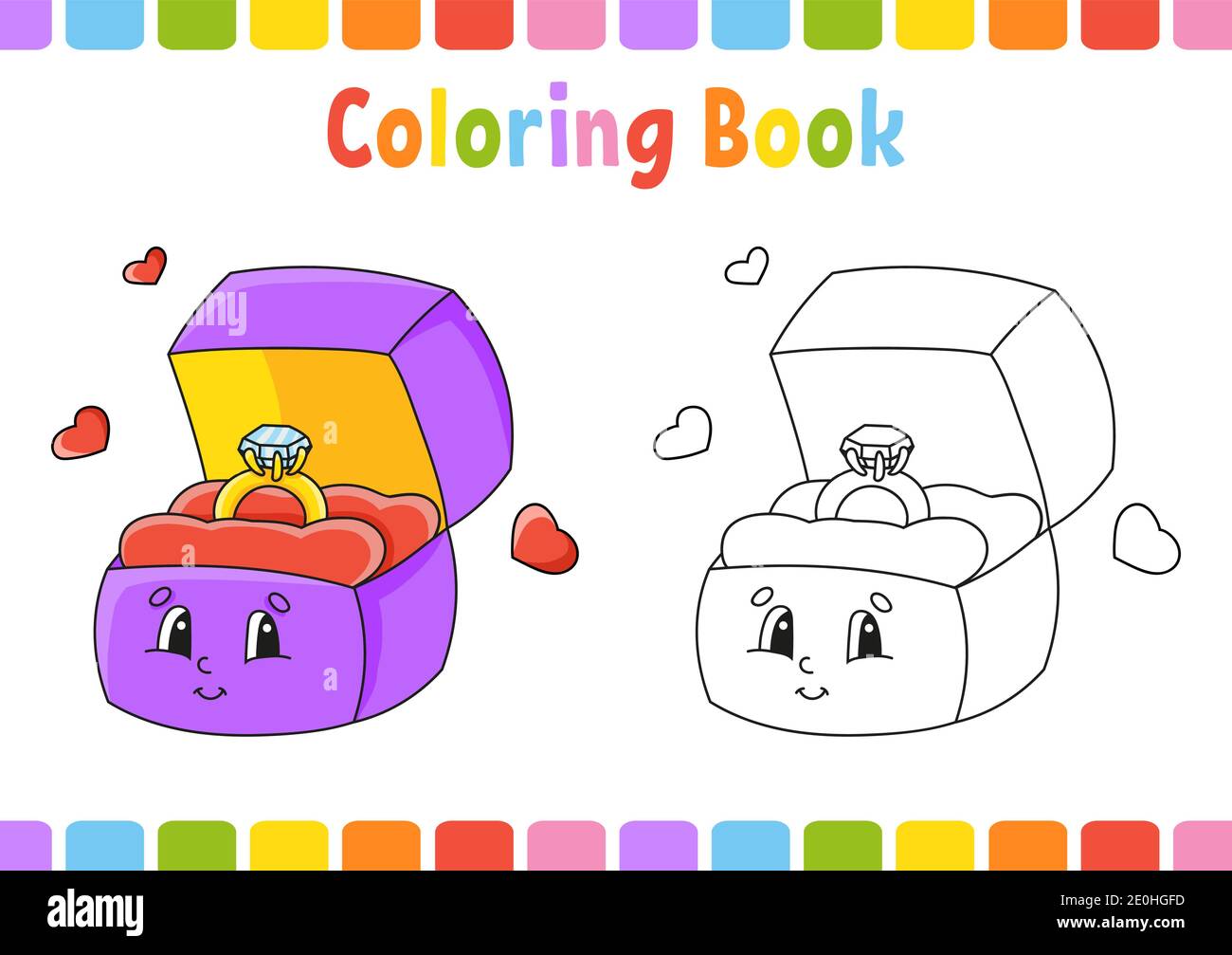 Coloring book for kids. Cartoon character. Vector illustration. Fantasy ...