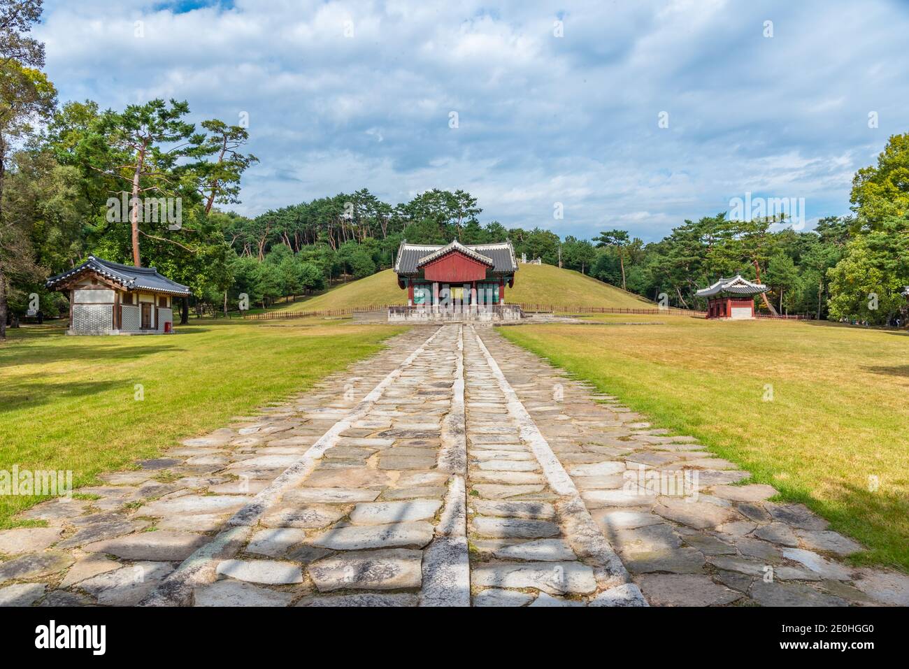 Donggureung royal tomb complex near Seoul, Republic of Korea Stock ...