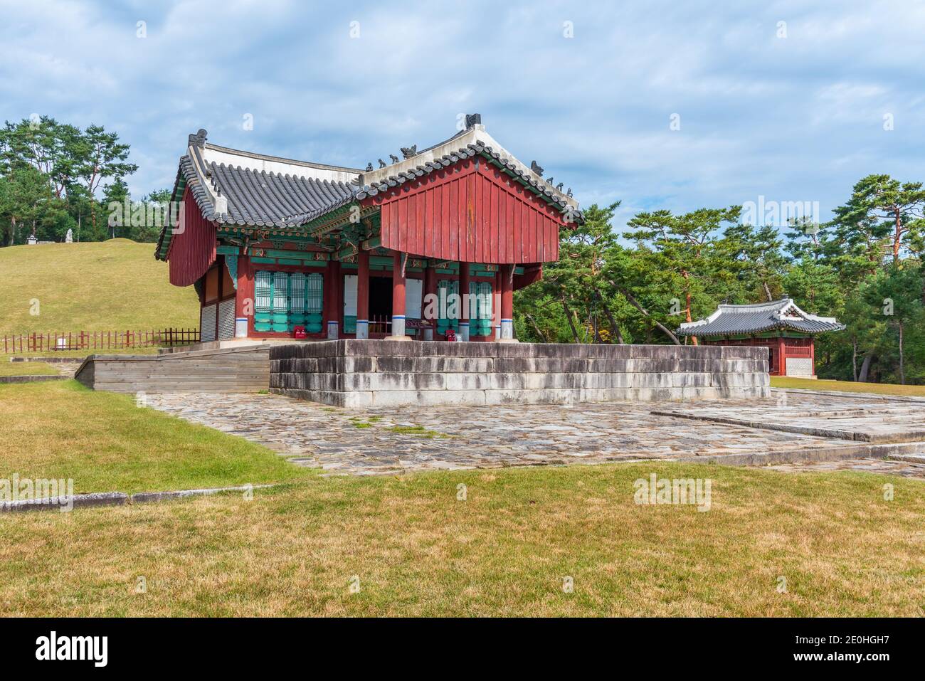 Donggureung royal tomb complex near Seoul, Republic of Korea Stock ...