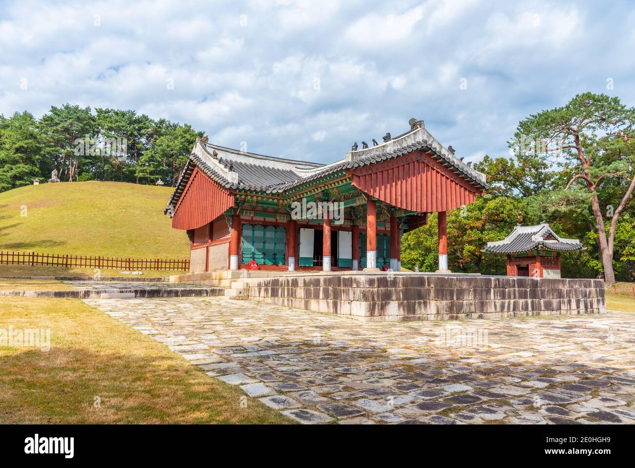 Donggureung royal tomb complex near Seoul, Republic of Korea Stock ...
