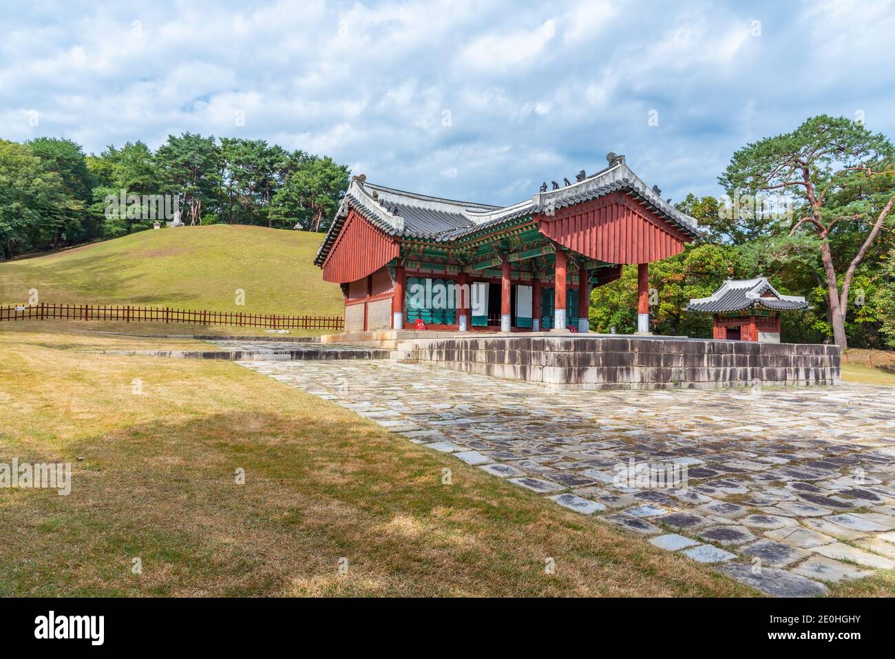 Donggureung royal tomb complex near Seoul, Republic of Korea Stock ...