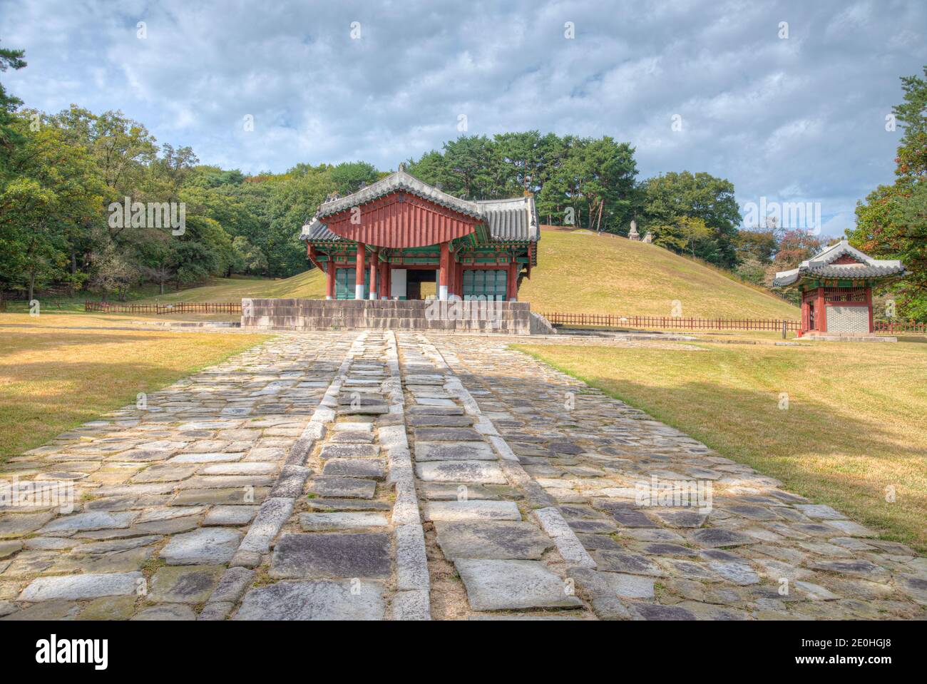 Donggureung royal tomb complex near Seoul, Republic of Korea Stock ...