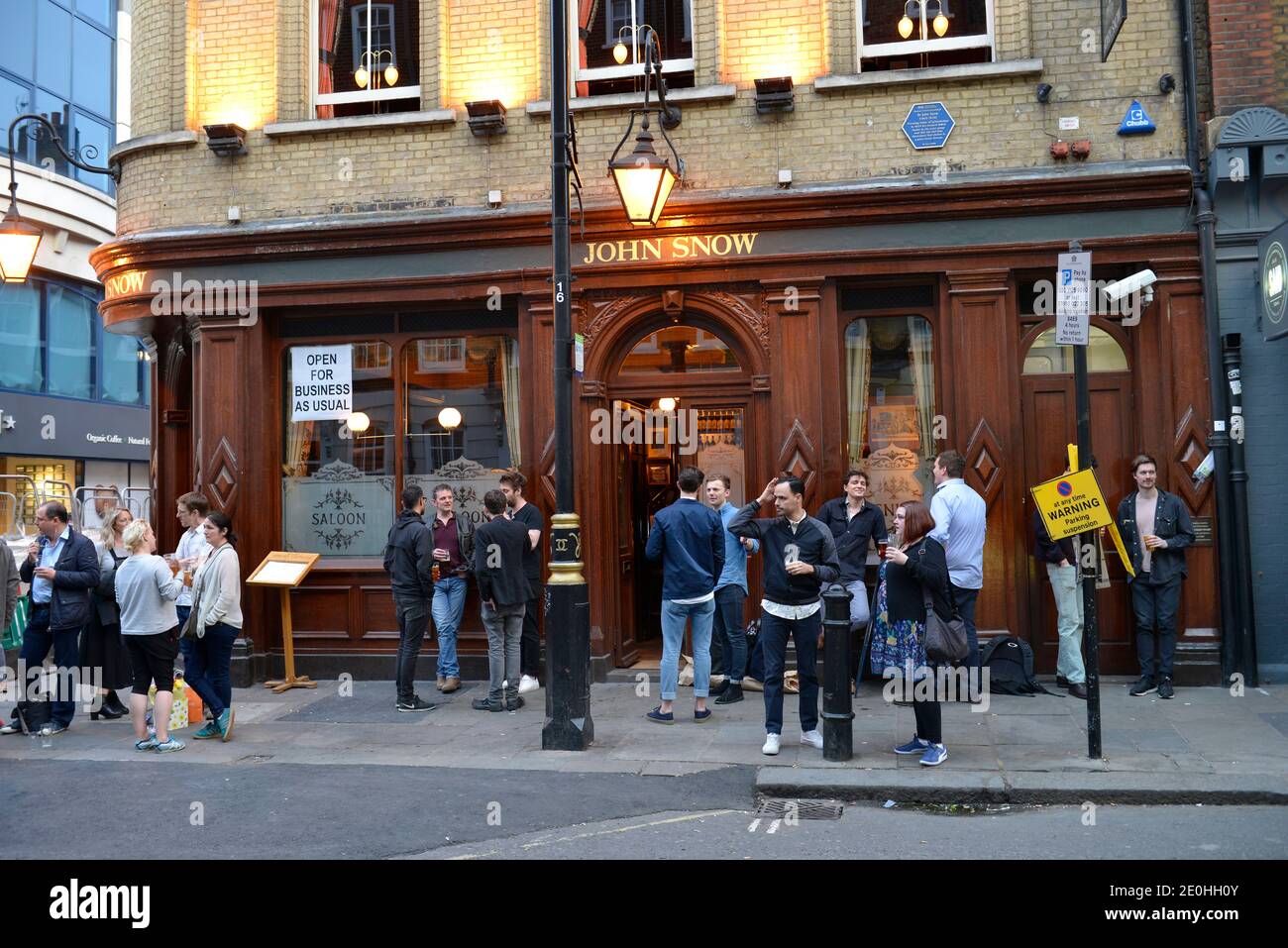 The john snow pub london hi-res stock photography and images - Alamy