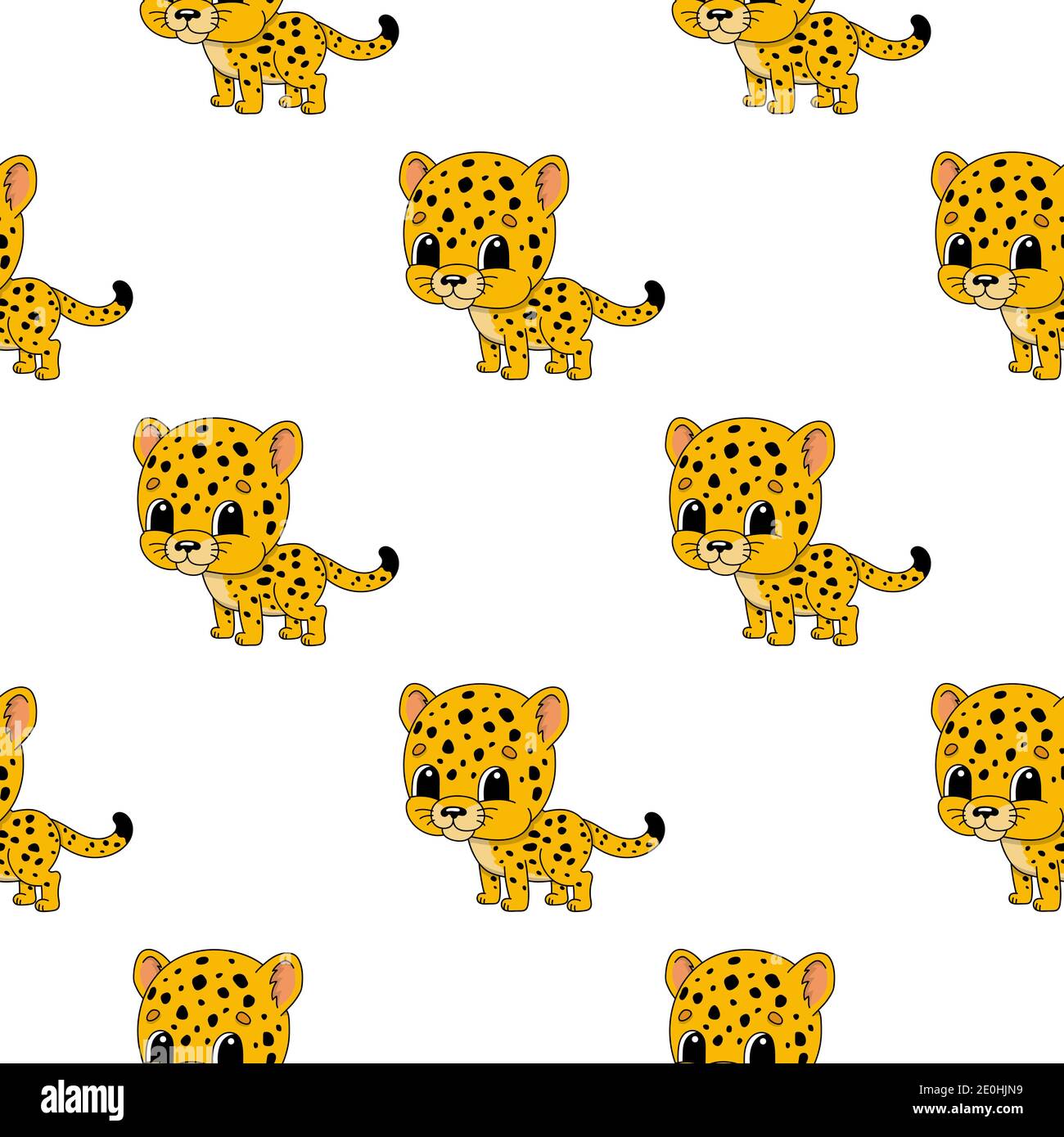Color seamless pattern. Cartoon style. Bright design. For walpaper ...