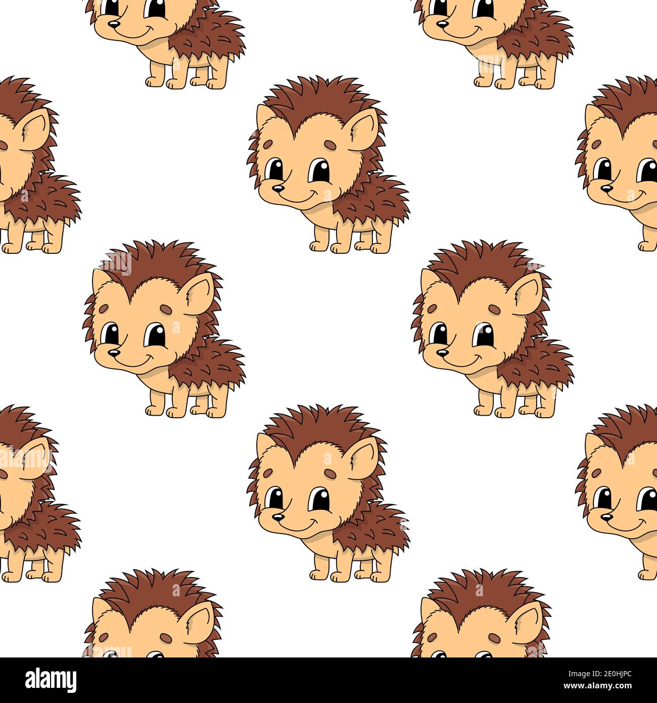 Color seamless pattern. Cartoon style. Bright design. For walpaper ...