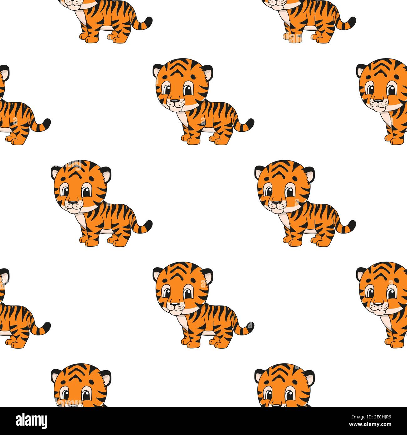 Color seamless pattern. Cartoon style. Bright design. For walpaper ...