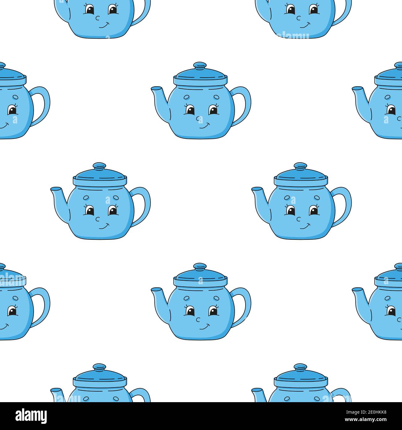 Color seamless pattern. Cartoon style. Bright design. For walpaper ...