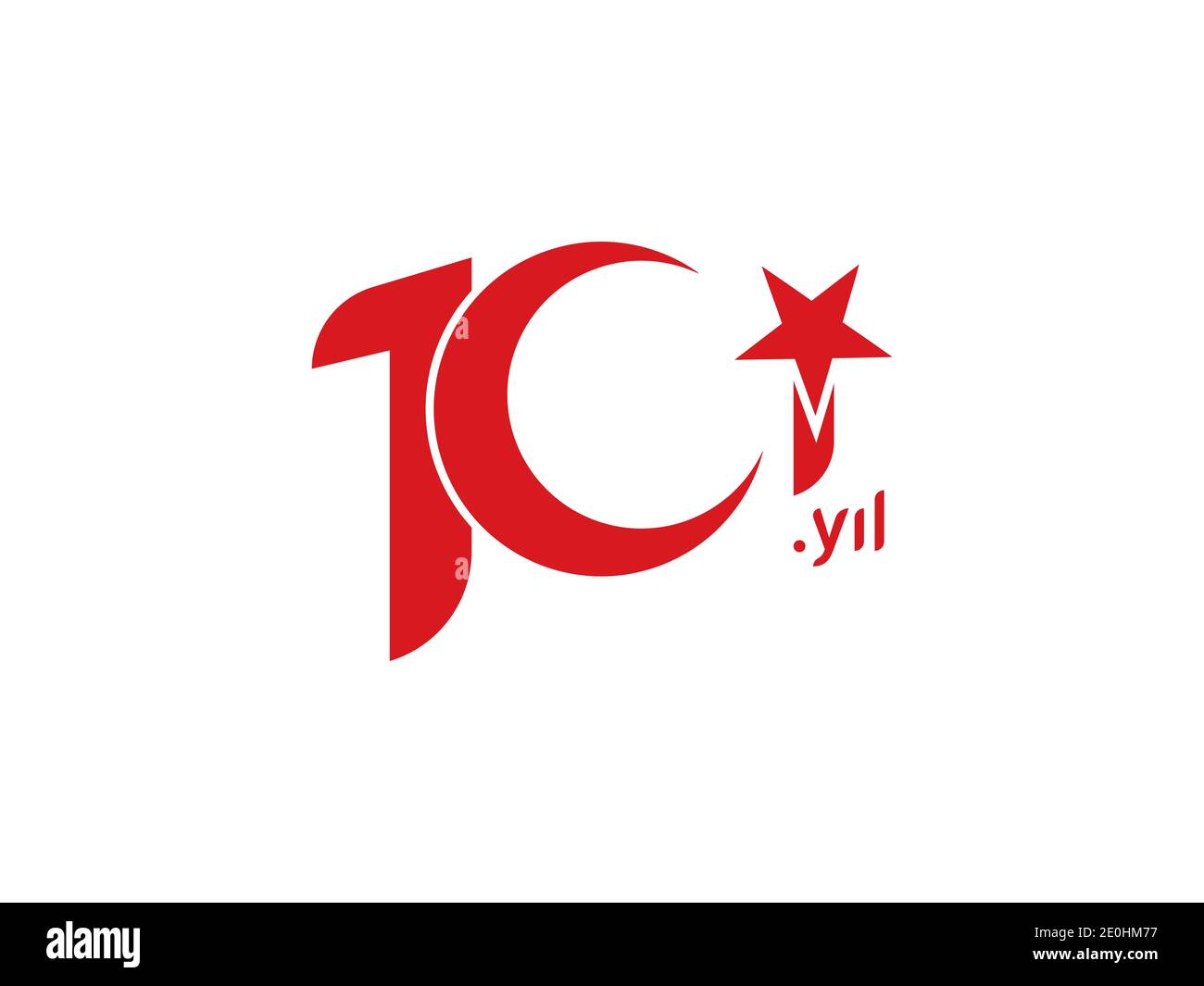 101 years logo hi-res stock photography and images - Alamy