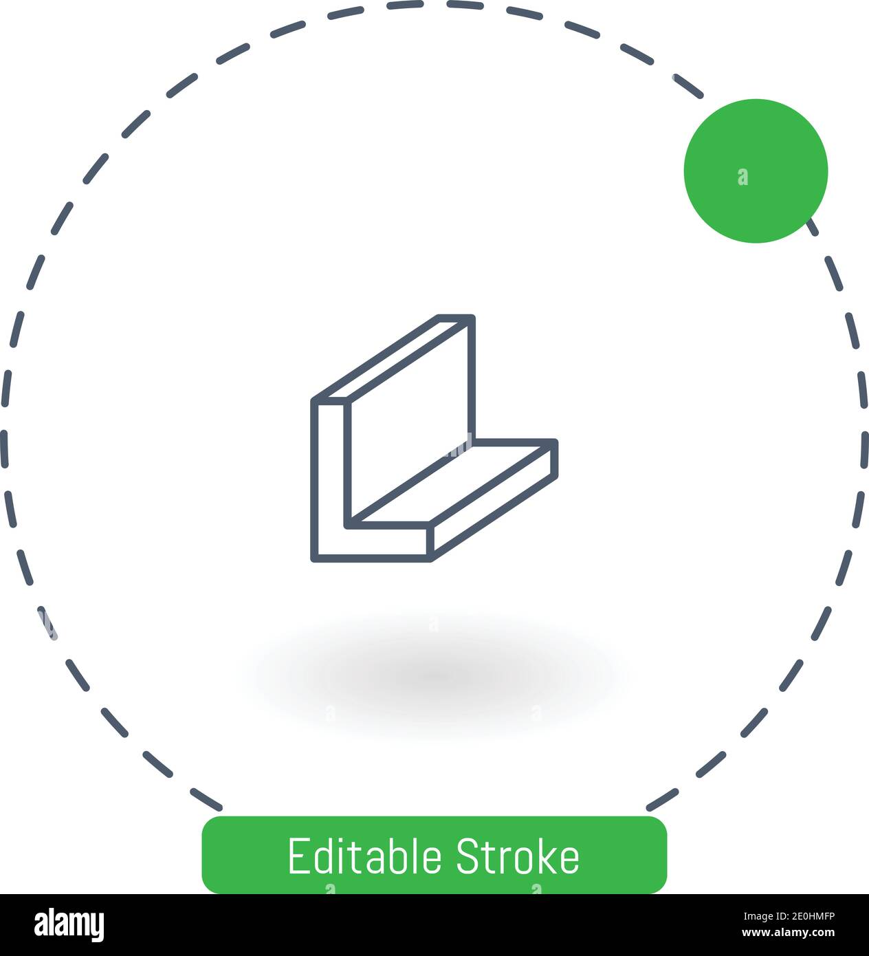 beam vector icon editable stroke outline icons for web and mobile Stock ...