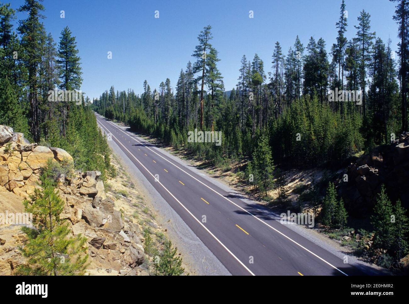 Cascade Lakes National Scenic Byway, Deschutes National Forest, Oregon ...