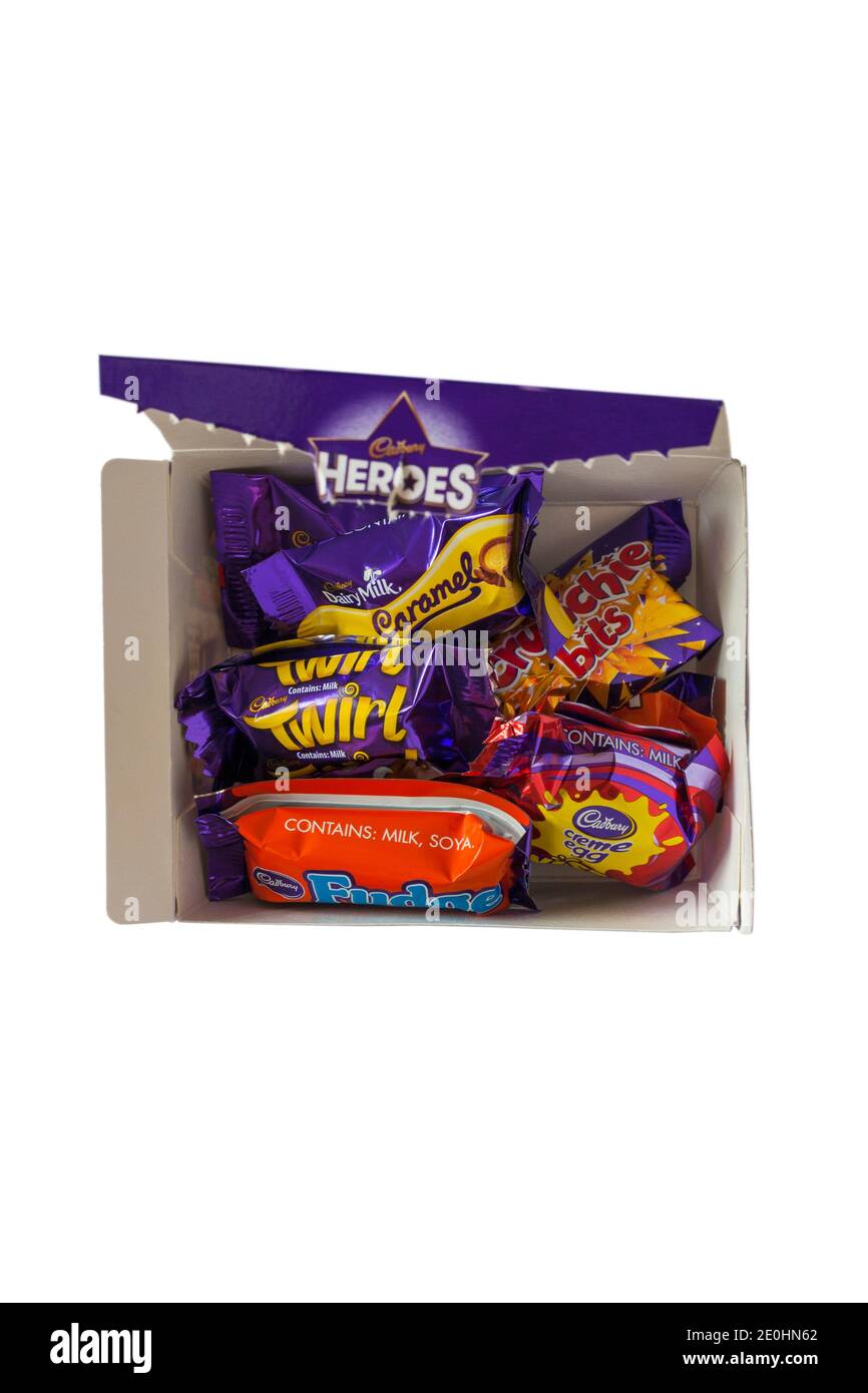 Cadbury's heroes box hi-res stock photography and images - Alamy