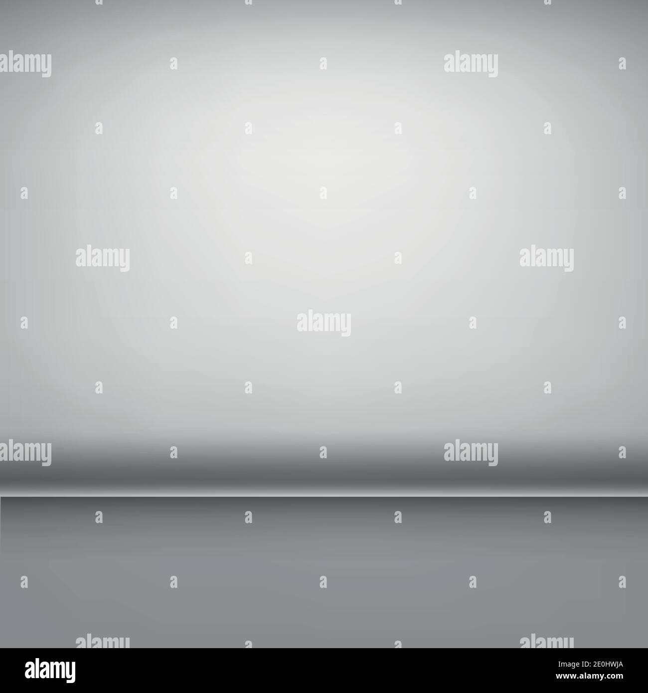 White and gray background with curled edge - Vector illustration Stock ...
