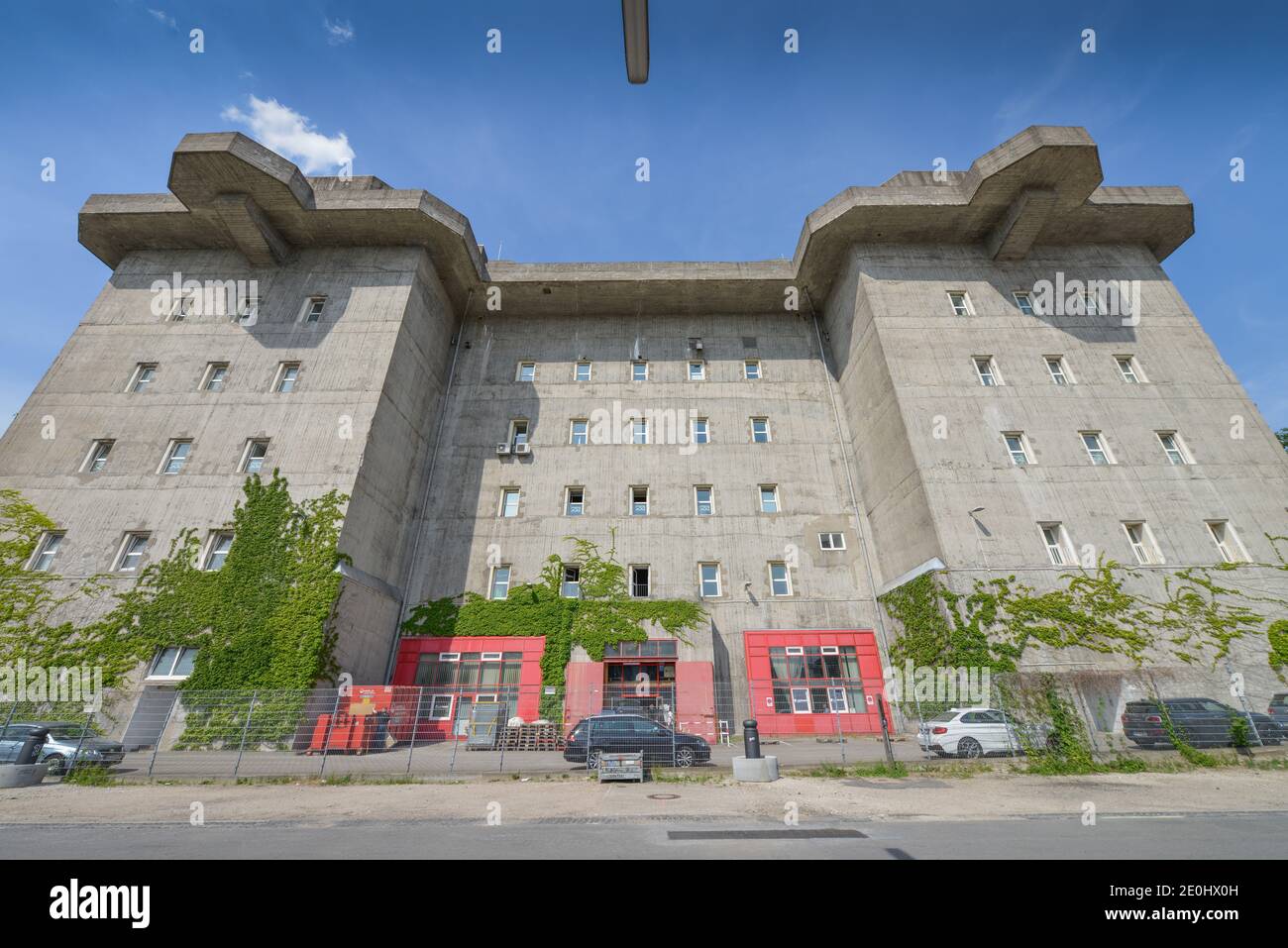 Flakturm IV, Heiligengeistfeld, St. Pauli, Hamburg, Deutschland Stock ...