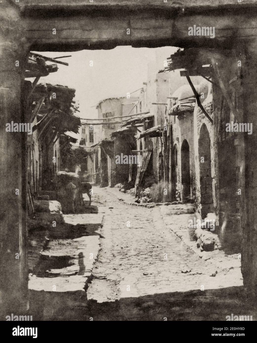 Damascus straight street hi-res stock photography and images - Alamy