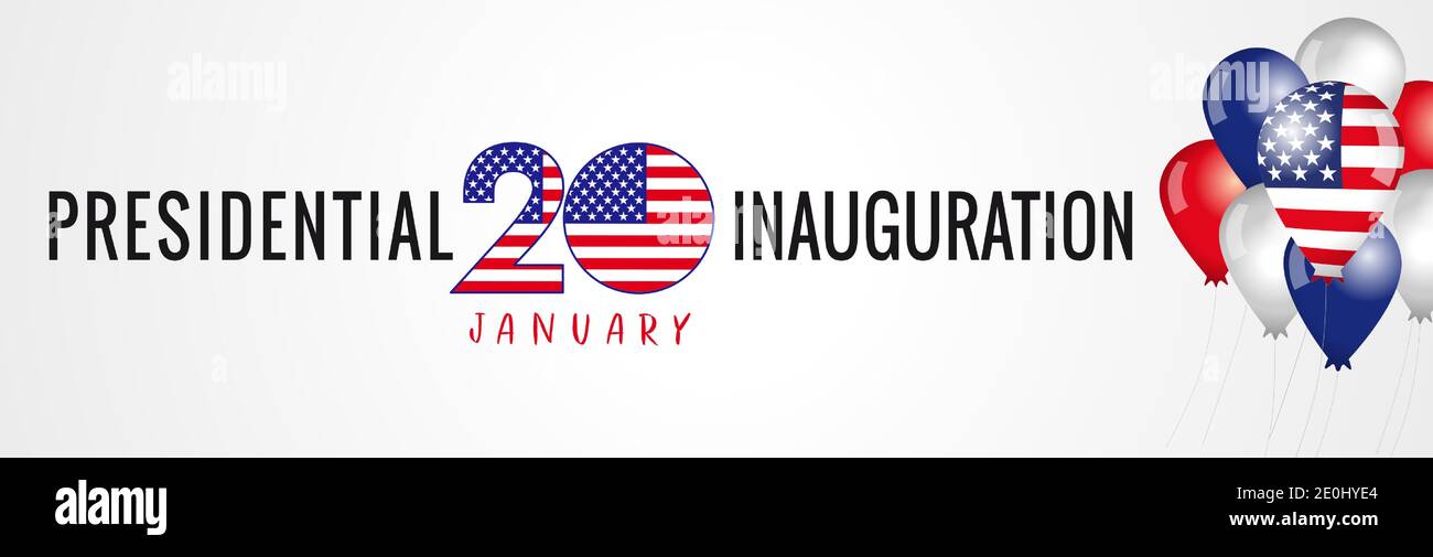 Presidential inauguration poster Stock Vector Images - Alamy