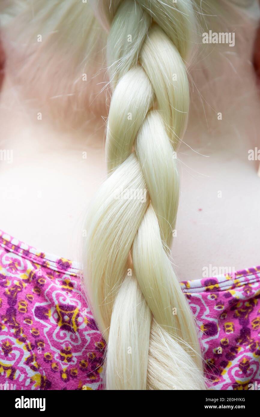 Hair pleats hi-res stock photography and images - Alamy