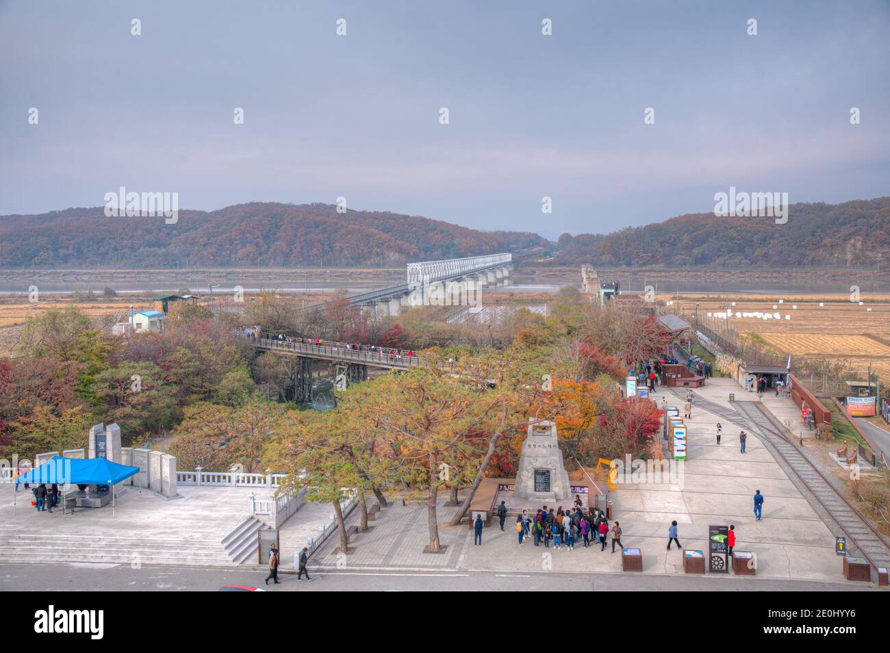 Korea bridge of freedom hi-res stock photography and images - Alamy