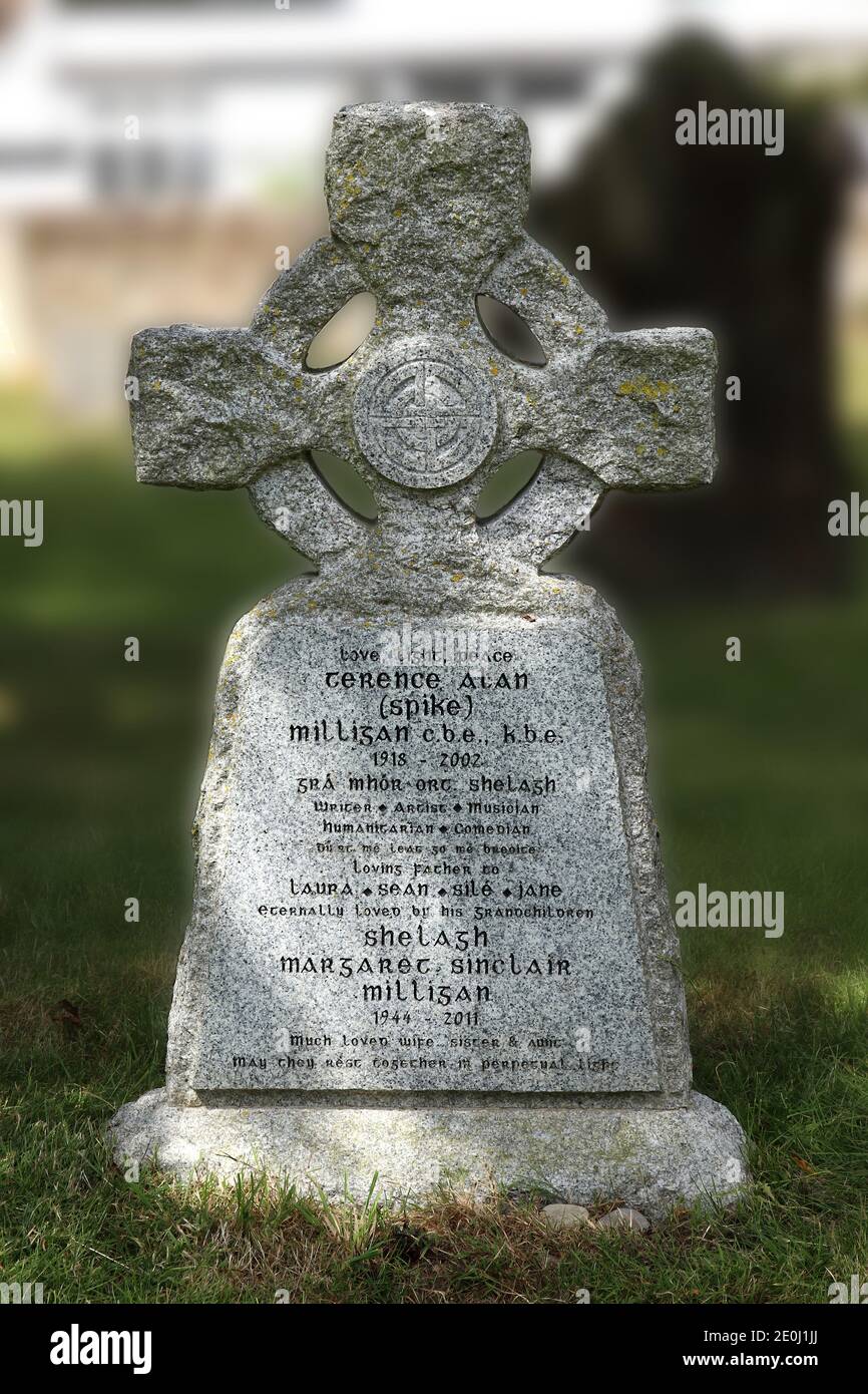 Spike milligan grave hi-res stock photography and images - Alamy