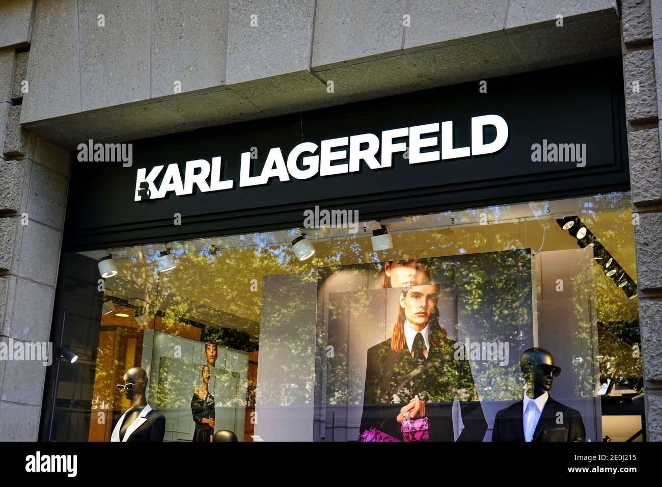 Lagerfeld display hi-res stock photography and images - Alamy