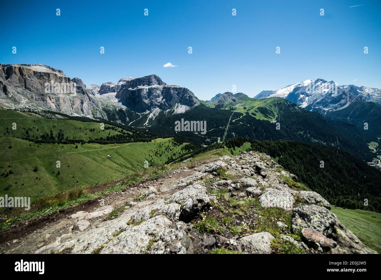 Canazei, Dolomites, Italy Stock Photo - Alamy