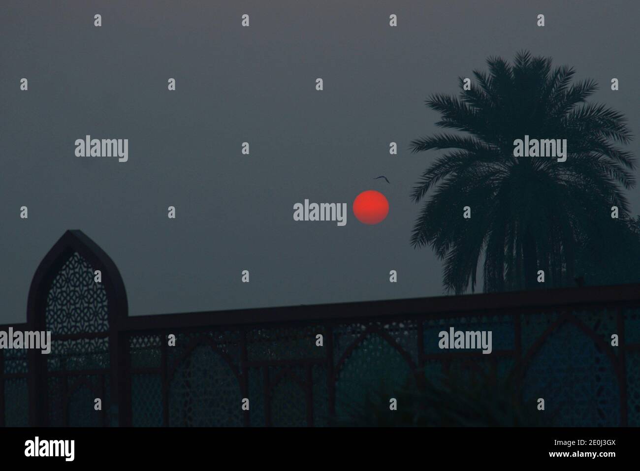 An attractive stunning eye catching view of the first Sun Rise of Year ...