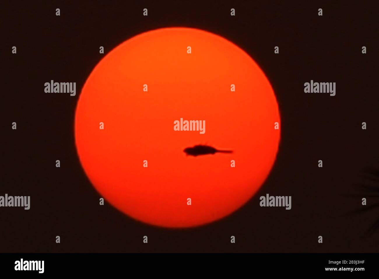 An attractive stunning eye catching view of the first Sun Rise of Year ...