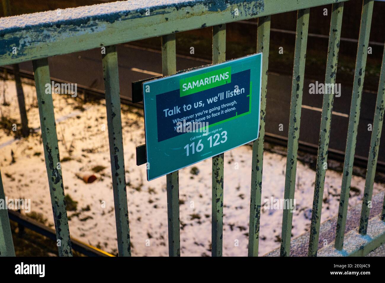 Samaritans Sign High Resolution Stock Photography and Images - Alamy