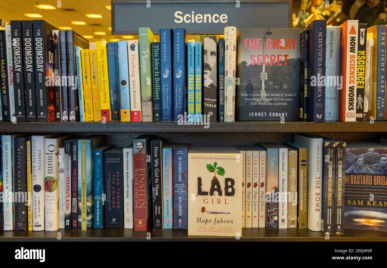 Science books hi-res stock photography and images - Alamy