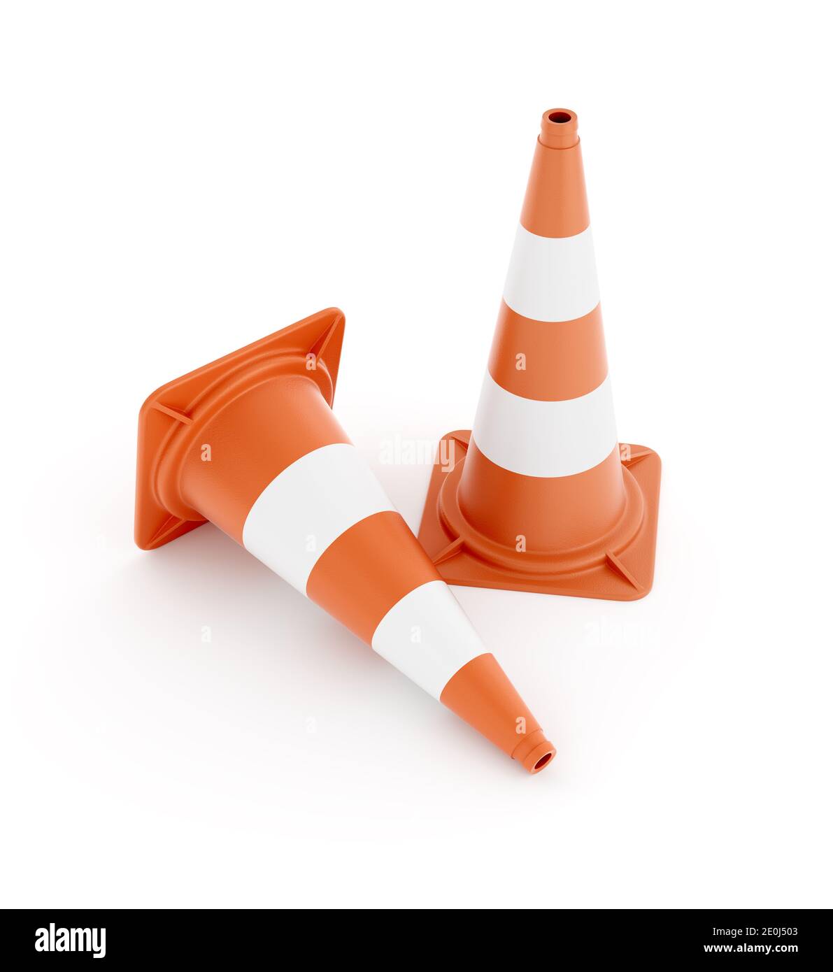 City road works Cut Out Stock Images & Pictures - Alamy