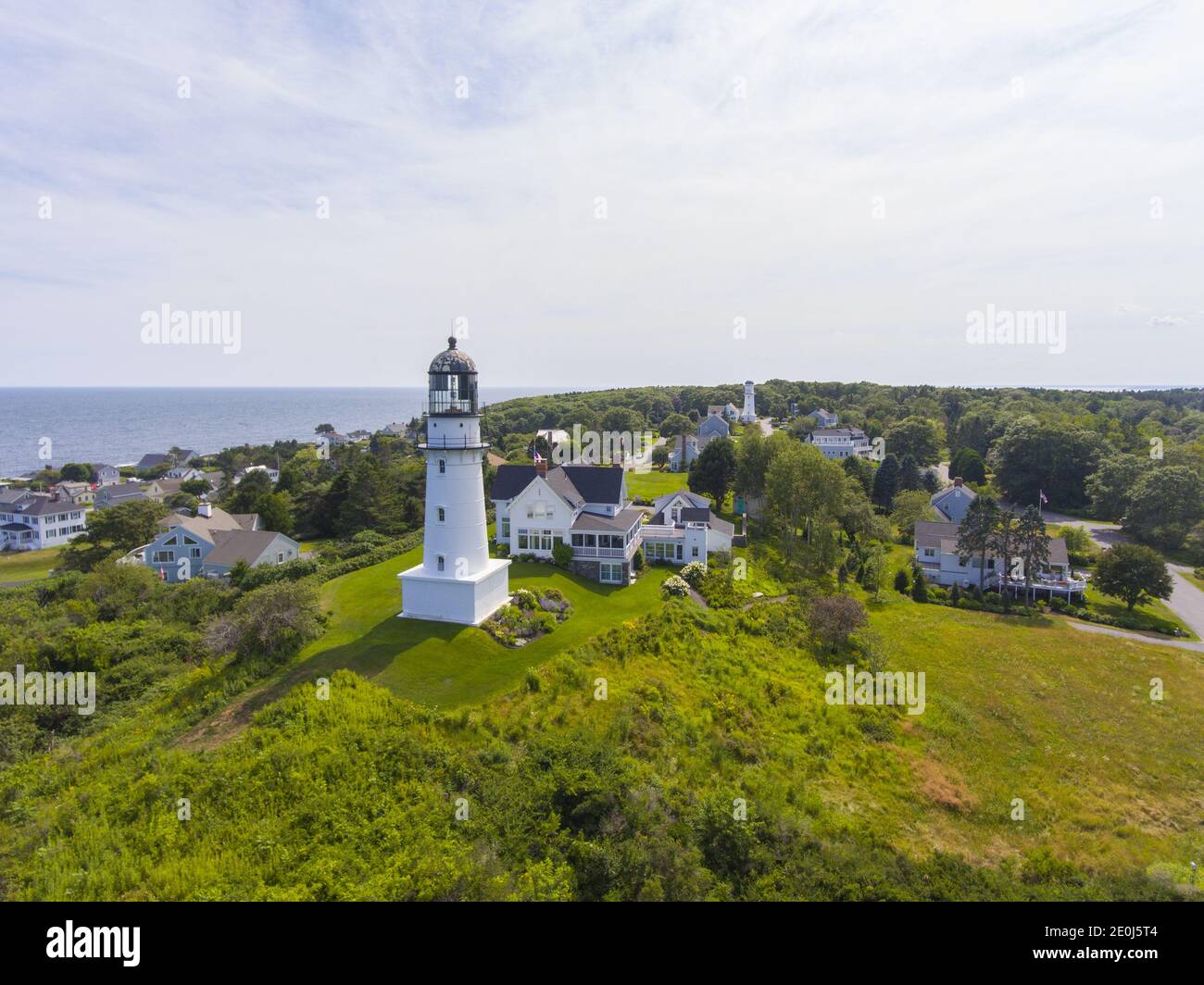 Two lights lighthouse maine hi-res stock photography and images - Alamy