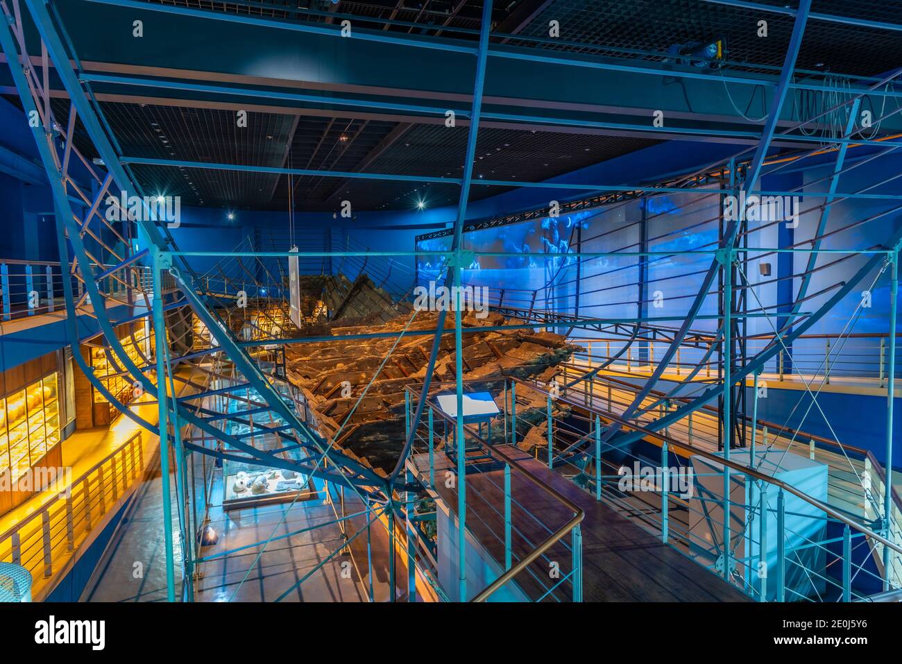 Interior of shipwreck museum hi-res stock photography and images - Alamy
