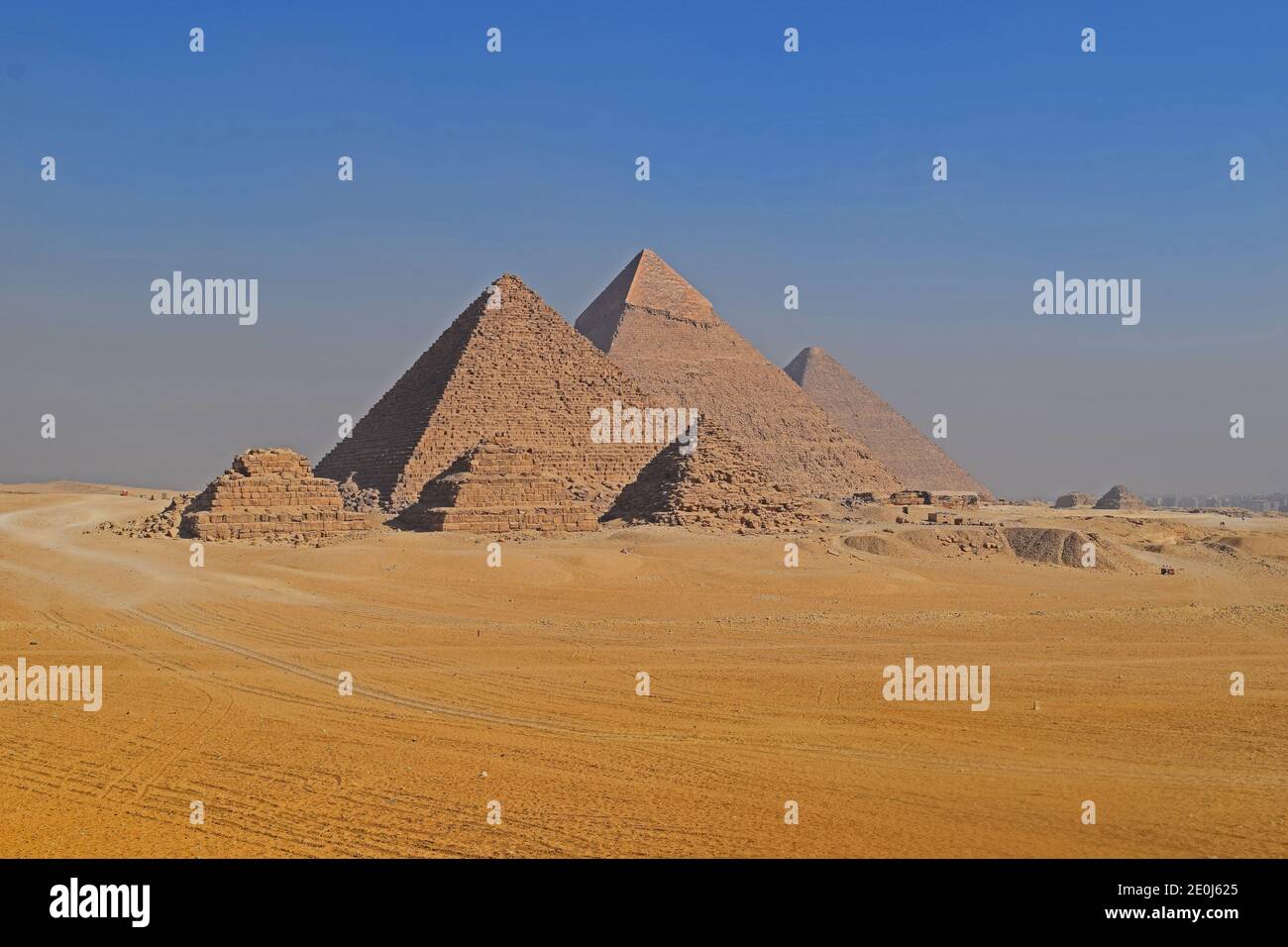 The Nine Pyramids of Giza v2.0 Stock Photo - Alamy
