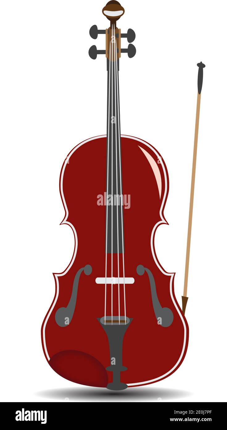 Violin music notes in Stock Vector Images - Alamy