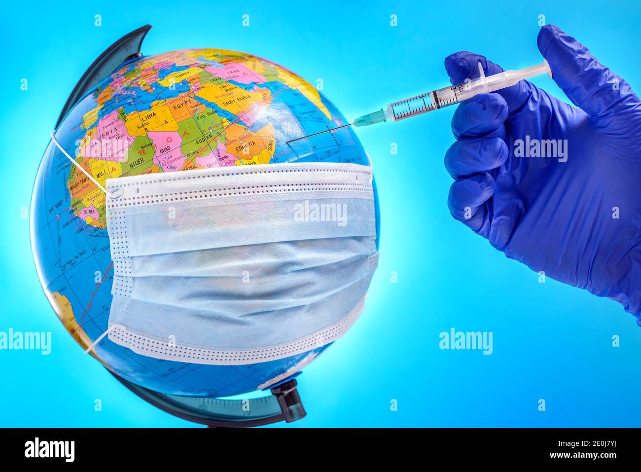 Syringe injection in earth hi-res stock photography and images - Alamy