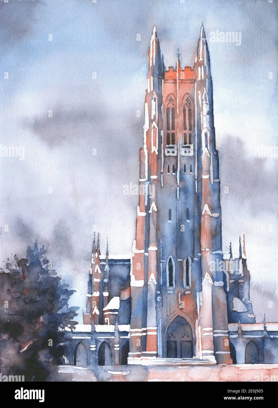 Duke university campus hi-res stock photography and images - Alamy